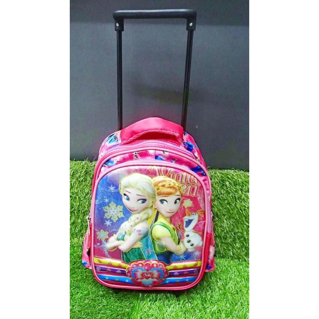 3D Cartoon Canvas Trolley Bag (BGJAYA)D Cartoon Canvas Trolley Bag ...
