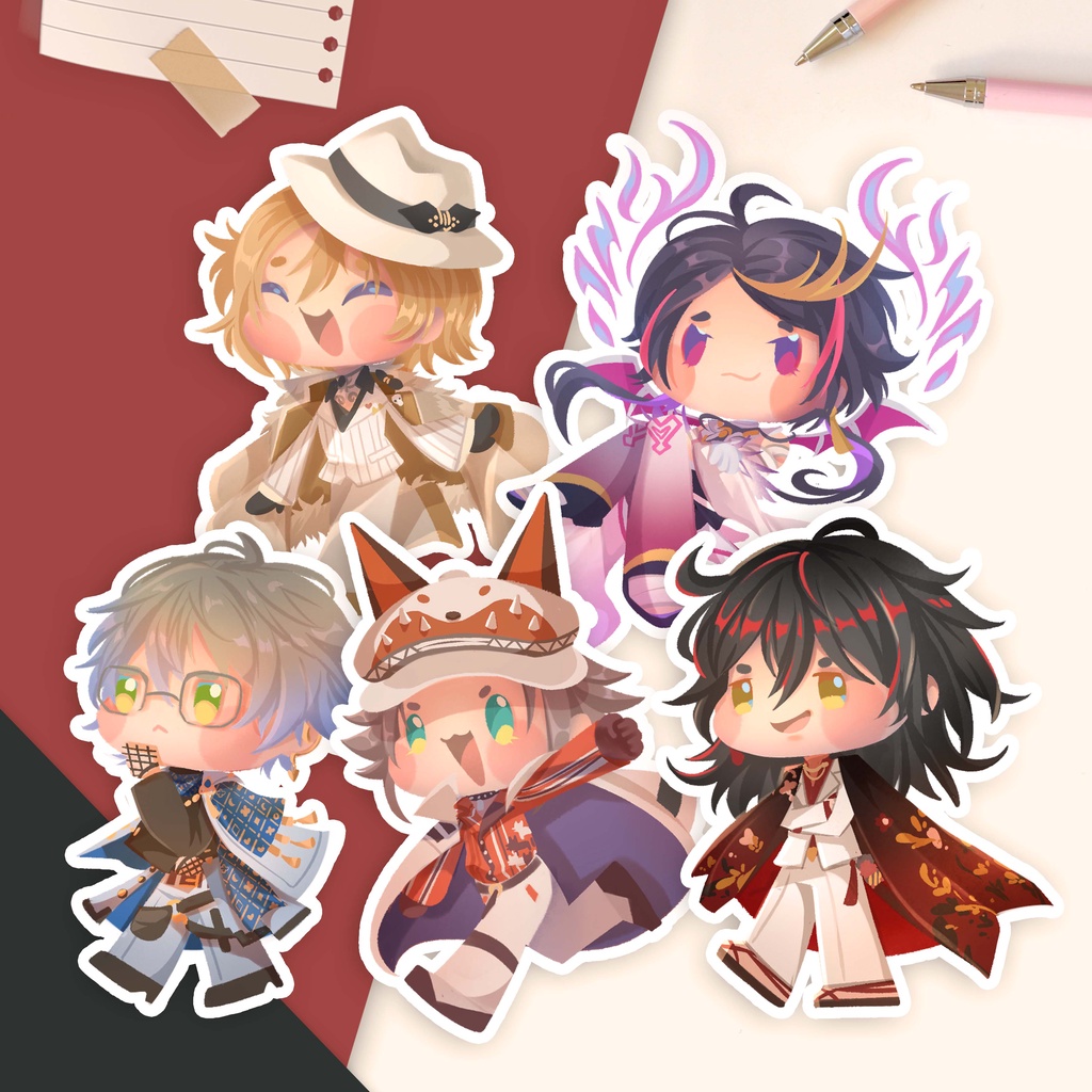 Luxiem - Nijisanji EN - Chibi Sticker Set | Shopee Malaysia