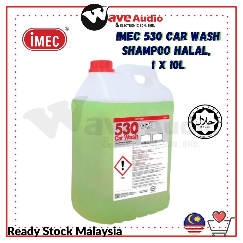 Car Wash Shampoo, IMEC 530 Car Wash, Halal, 1 x 10L | Shopee Malaysia