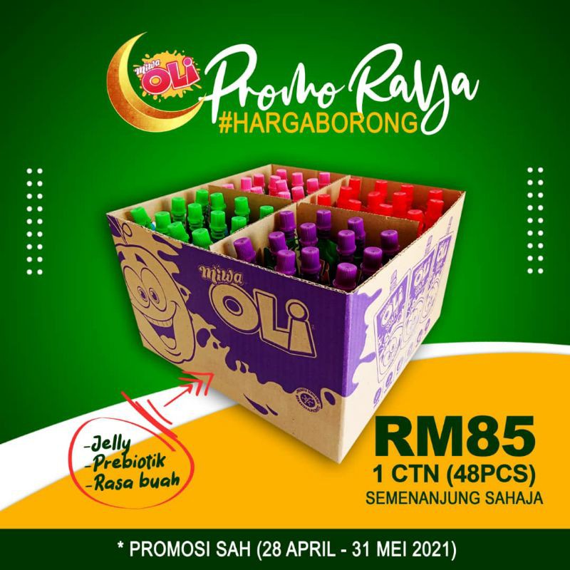 MIWA OLI Jelly Drink (48 PCS/1 CARTON) | Shopee Malaysia