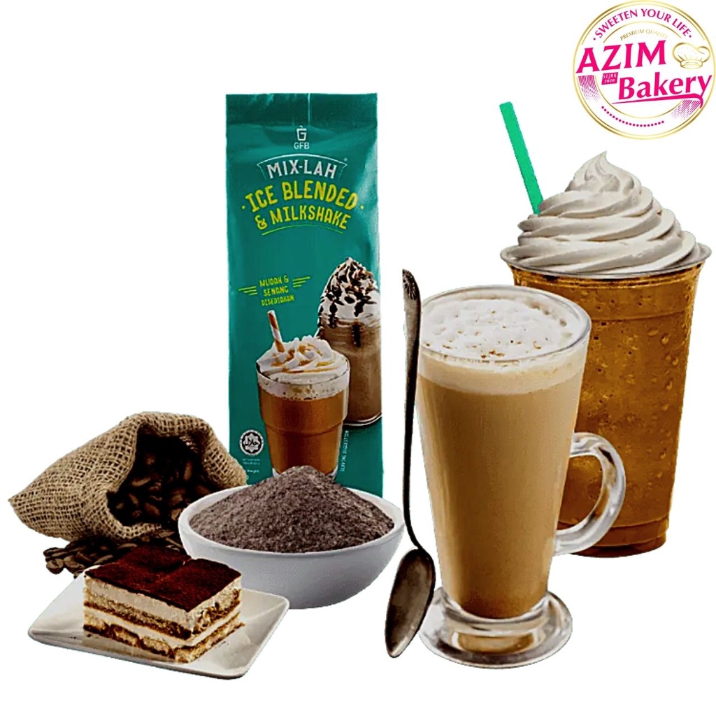Ice Blended Gfb Mix-Lah Vanilla, Belgian Chocolate, Cappuccino, Latte ...