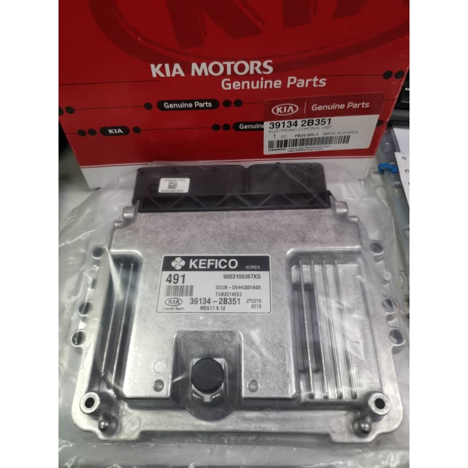 ENGINE CONTROL UNIT - KIA RIO UB (ORIGINAL) 39134-2B351 | Shopee Malaysia