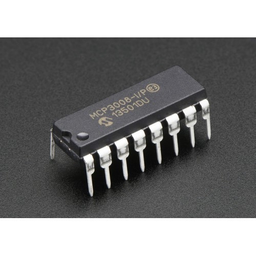 MCP3008 - 8-Channel 10-Bit ADC With SPI Interface | Shopee Malaysia