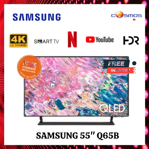 Sam sung 55" Q65B QLED 4K Smart TV (2022) QA55Q65BA | Shopee Malaysia