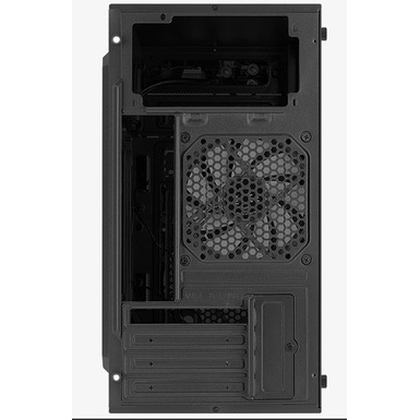 Aerocool CS-107 MINI TOWER Micro-ATX Casing With 3 FRGB Fans Included ...