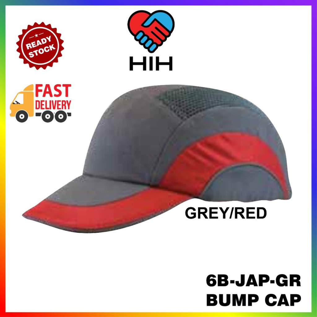 Bump Cap Topi Keselamatan [Ready Stock] Grey/Red PPE Construction ...