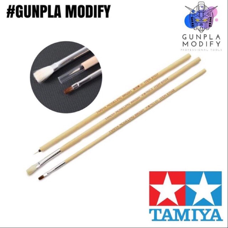 TAMIYA 87066 Modeling Brush Basic Set | Shopee Malaysia