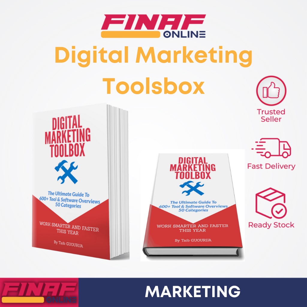 Digital Marketing Tools Box 2022 | Ebook Marketer WAJIB ada | Shopee ...