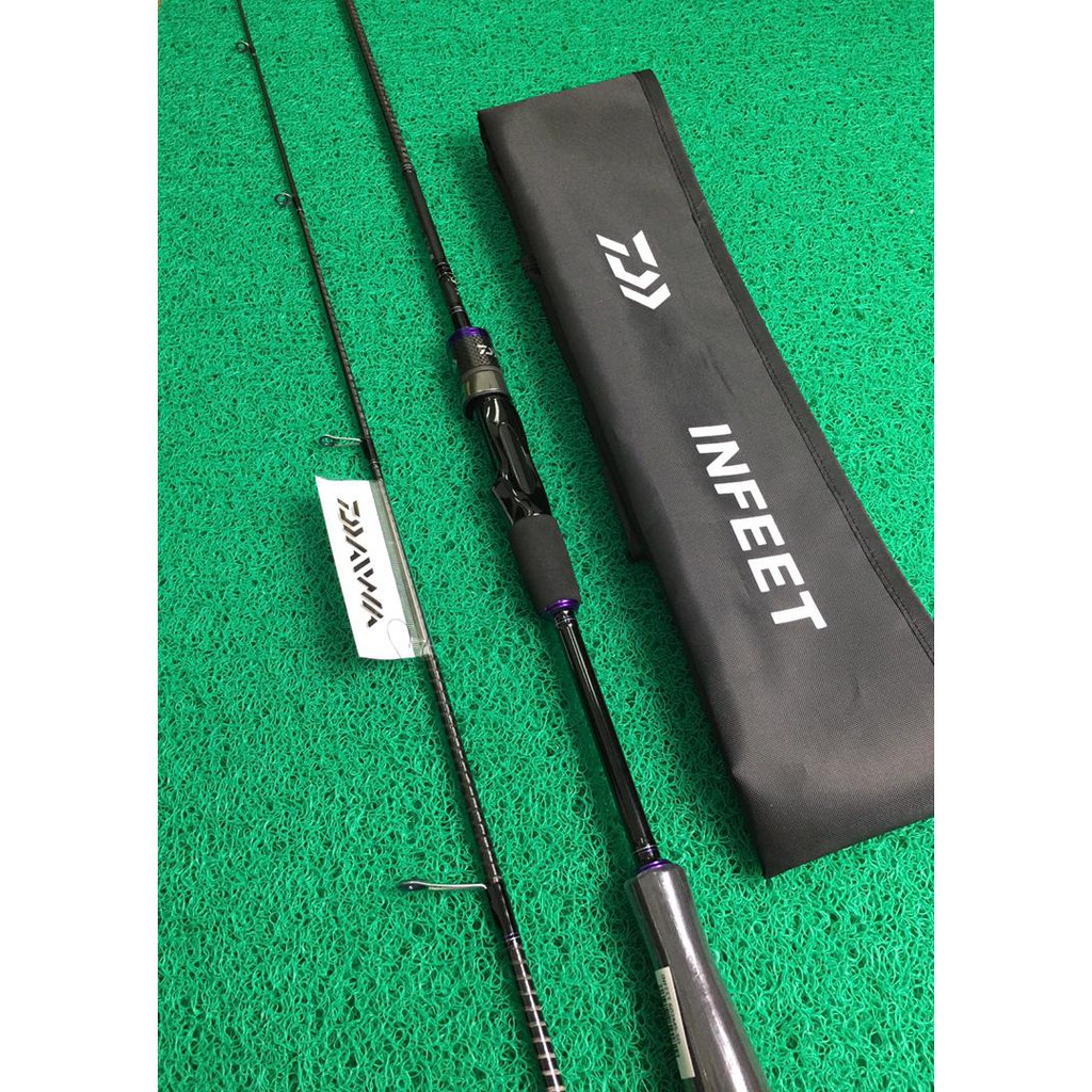 (JOM PANCING) Daiwa 2019 Infeet Spinning/Baitcasting Rod + PVC Price ...