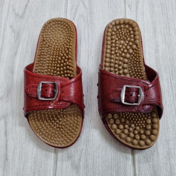 Adimax 1088 1088-1 Reflexology Rubber Massage Slip On Slipper | Selipar ...