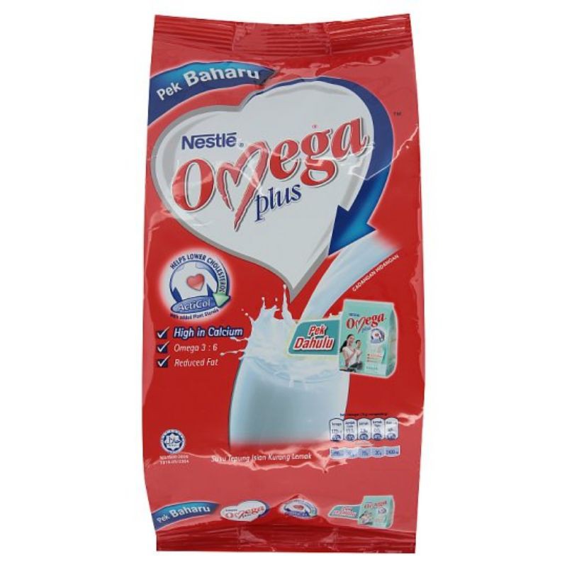 Nestle Omega Plus Milk Powder 600g | Shopee Malaysia