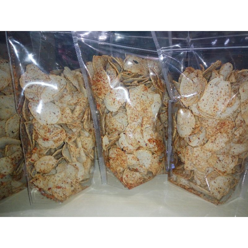 Basreng chips bandung / Spicy Bass / Spicy basreng chips Savory ...