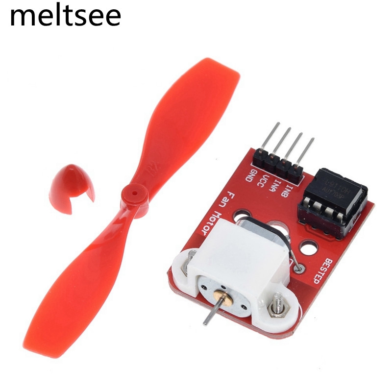 5v L9110 Fan Motor Module Fan Propeller Firefighting Robot L9110s For