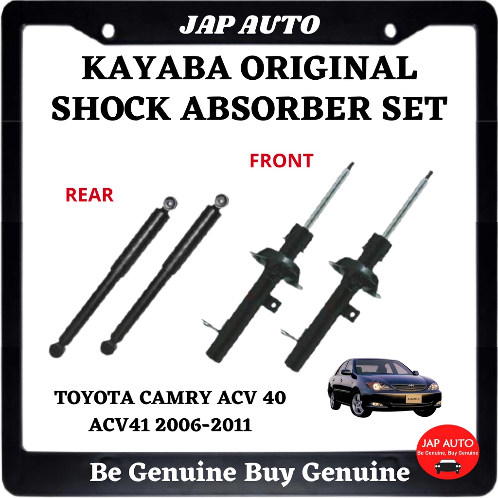 TOYOTA CAMRY ACV 40 ACV41 2006-2011 KYB / KAYABA ORIGINAL SHOCK ABSORBER SET | Shopee Malaysia