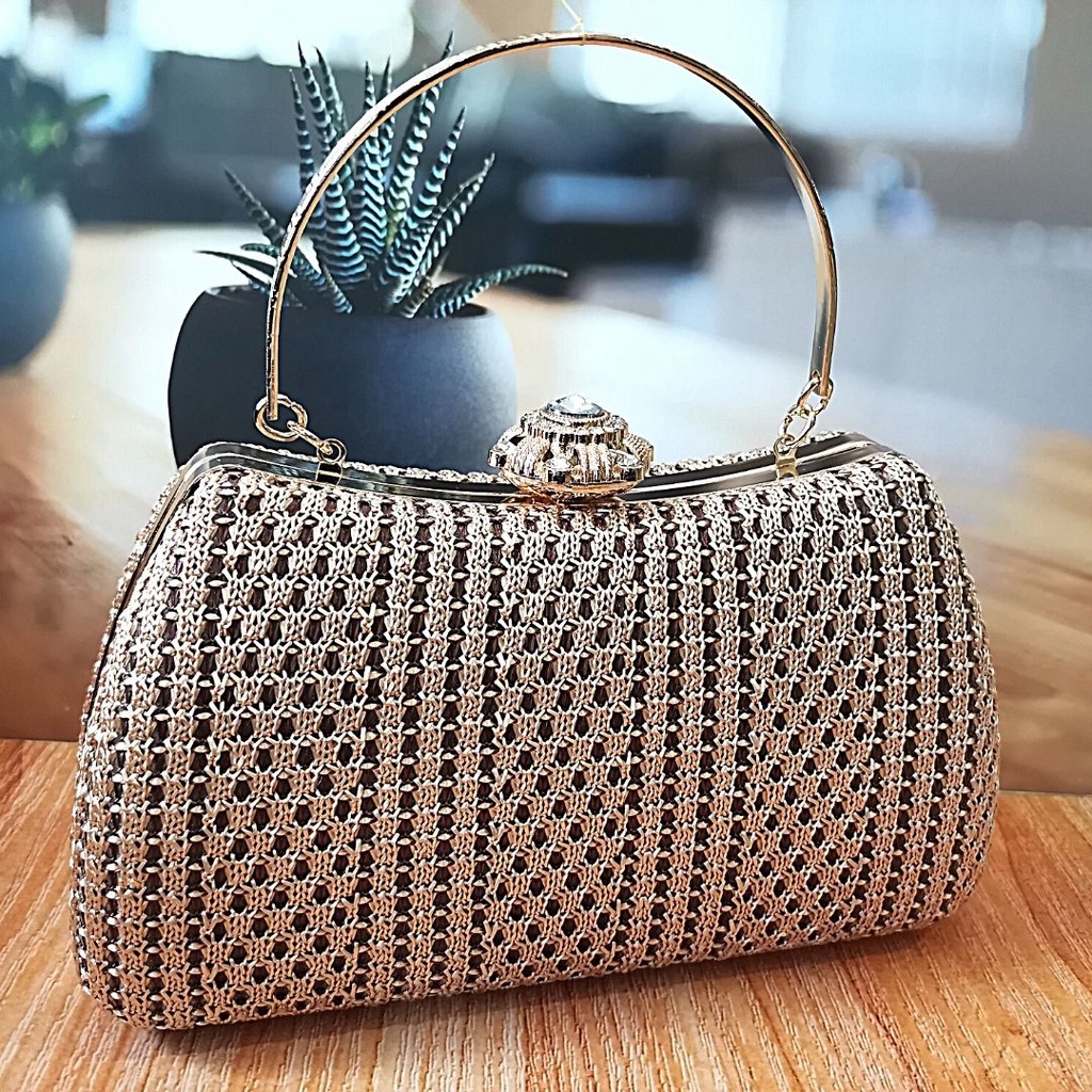 Women's Party Bags Beautiful Luxury Imported JUMBO Seserahan Invitation ...