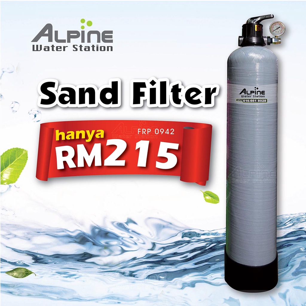 Penapis Air 5 lapisan Pasir / Sand Filter FRP 0942 / 1044 | Shopee Malaysia