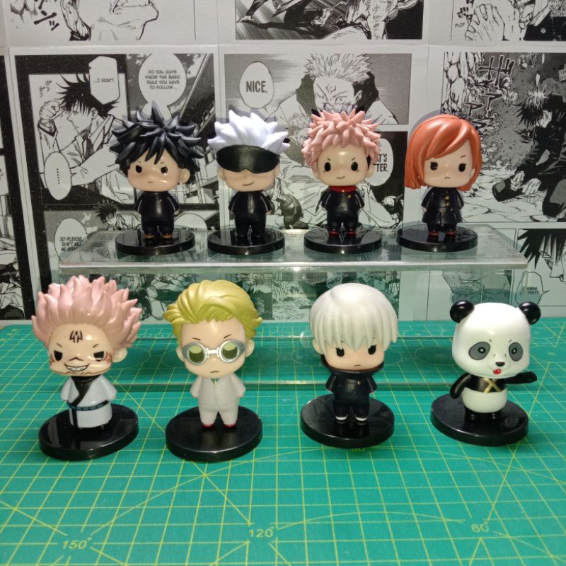Anime Jujutsu Kaisen mini figure Satoru Gojo Yuji Itadori Ryomen Sukuna ...
