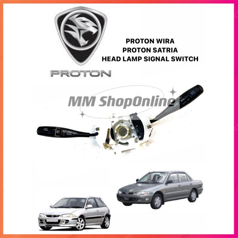 Proton Wira Satria Head Lamp Turn Signal Wiper Switch Suis Lampu ...