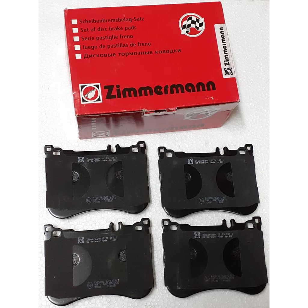 Mercedes S-Class W222 W217 W231 Zimmermann Front Brake Pad 25179 ...