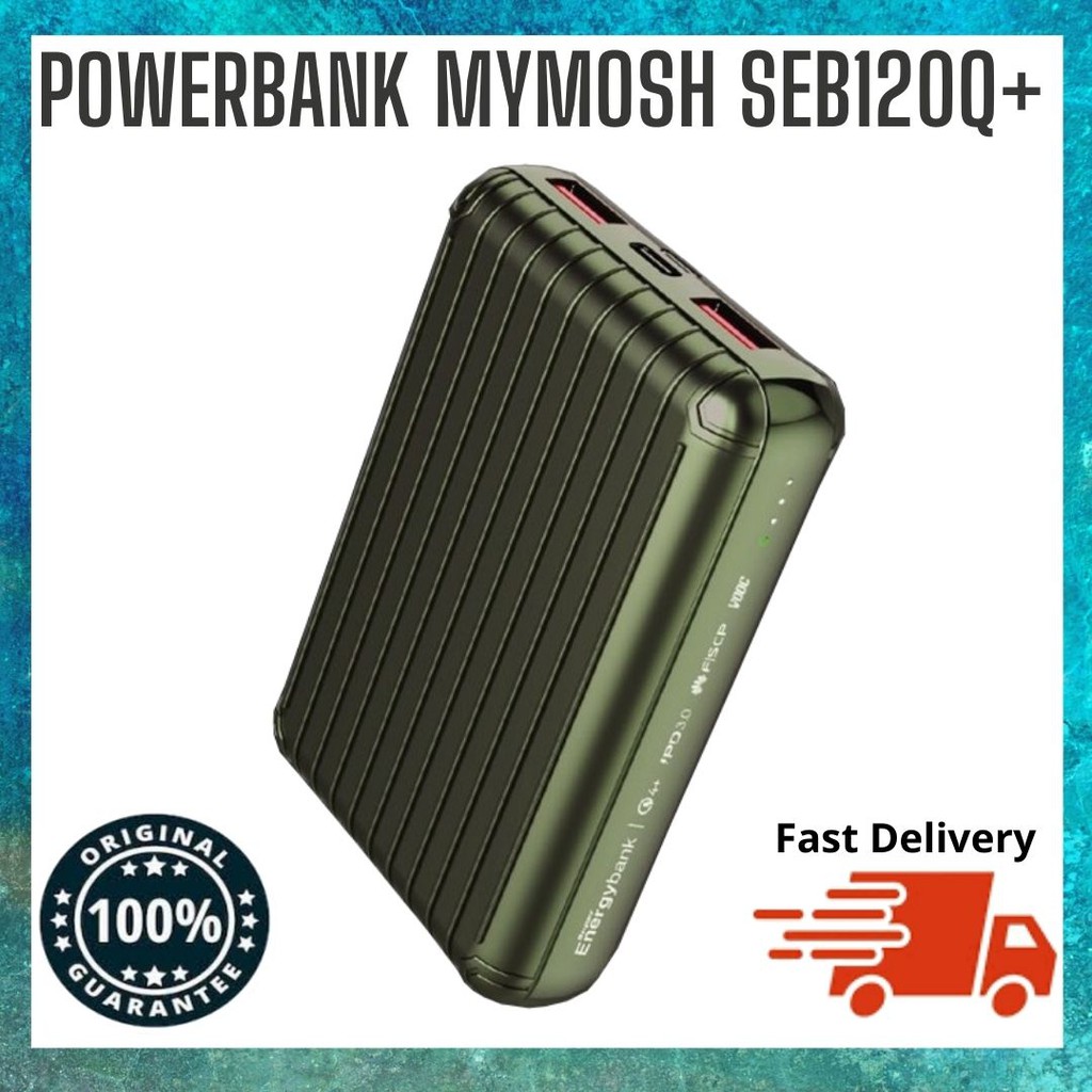 100% Genuine MYMOSH 12600 MAH DUAL INPUT & DUAL OUTPUT WITH QUICK ...