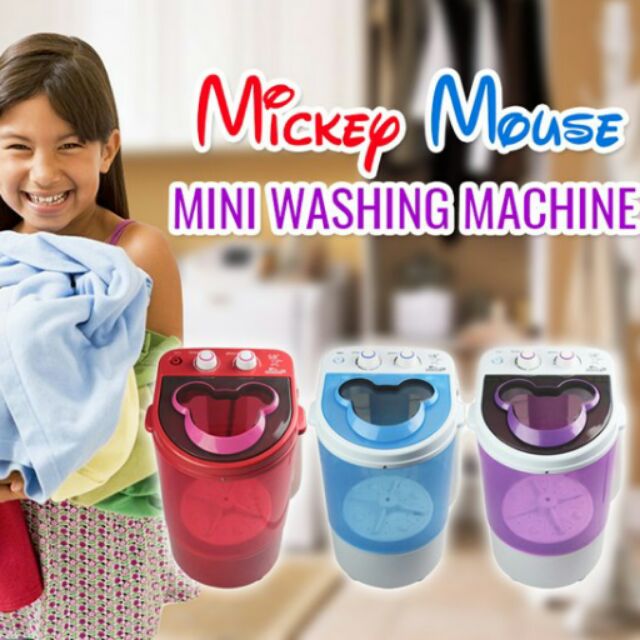 MINI WASHING MACHINE (MICKEY MOUSE) | Shopee Malaysia