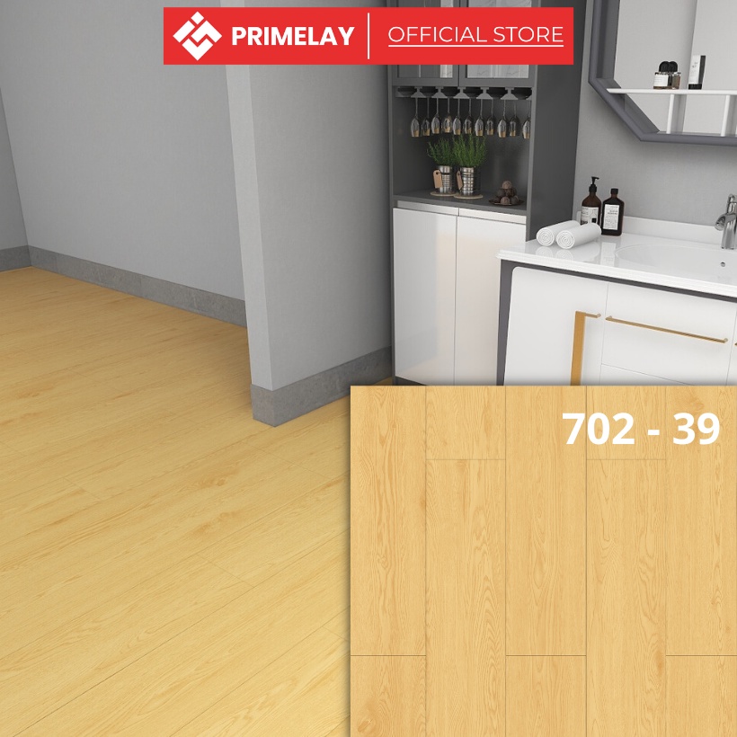 (1.8mm) Primelay Vinyl Sticker Flooring for DIY | Lantai Kayu Vinyl Murah DIY | 地板贴自粘 – (18pcs ...