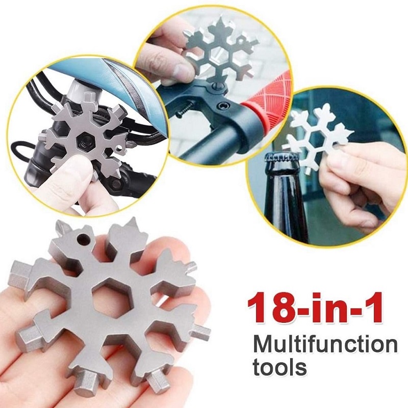 18 In 1 Multifunctional Snowflake Wrench Hexagon And Octagon Portable ...