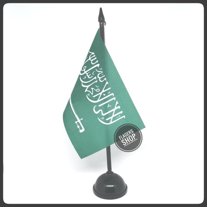 KAYU Saudi Arabian/Saudi Arabia Table Flag + Wooden Pole | Shopee Malaysia