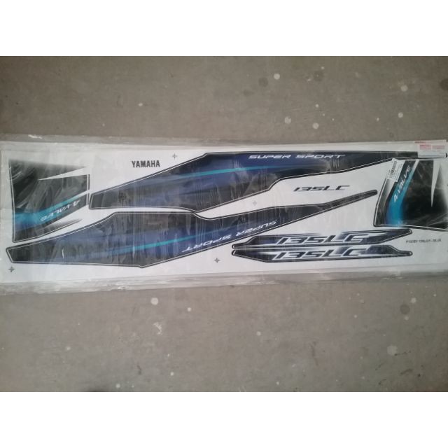 sticker kereta/mainan budak/ LC 135 V1 STICKER SET BLUE/BLACK ...