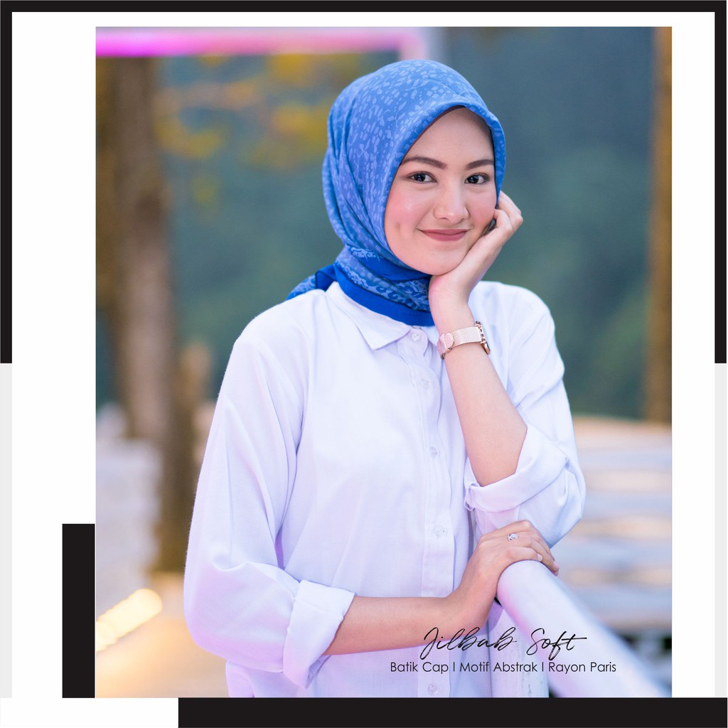 Faaro Exclusive Rectangular Batik Hijab | Shopee Malaysia