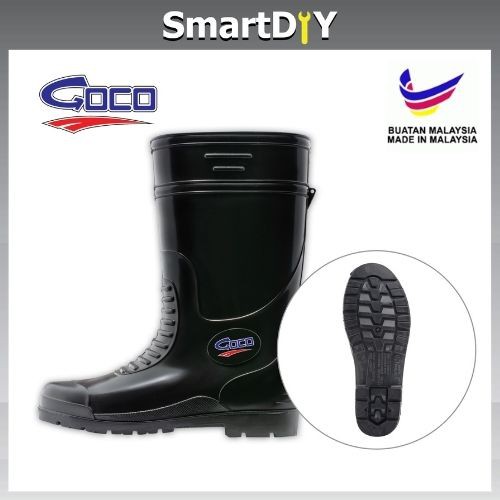 GOCO 968 rainboot/ Kasut Getah Safety Rubber Shoe Anti Slip Boot Pasar ...