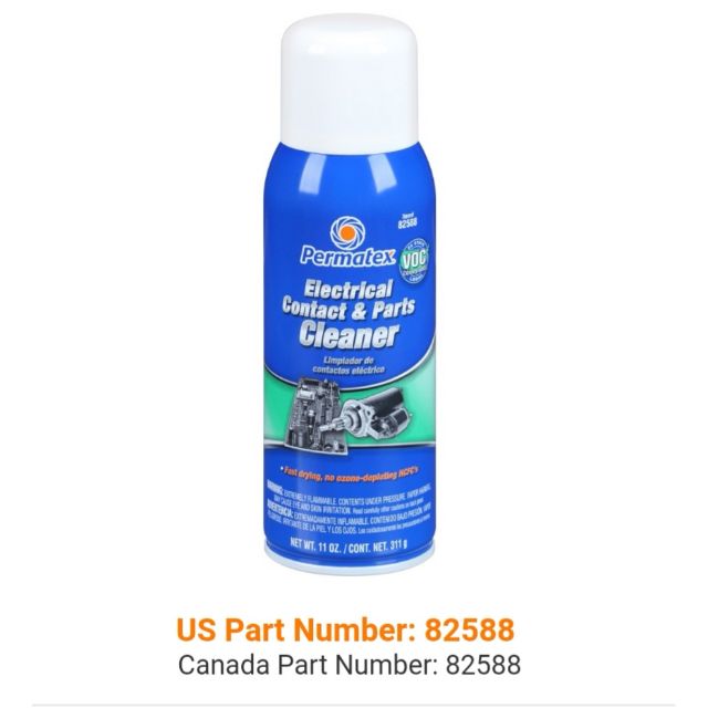 Permatex Electrical Contact & Parts Cleaner 82588 (311g) | Shopee Malaysia