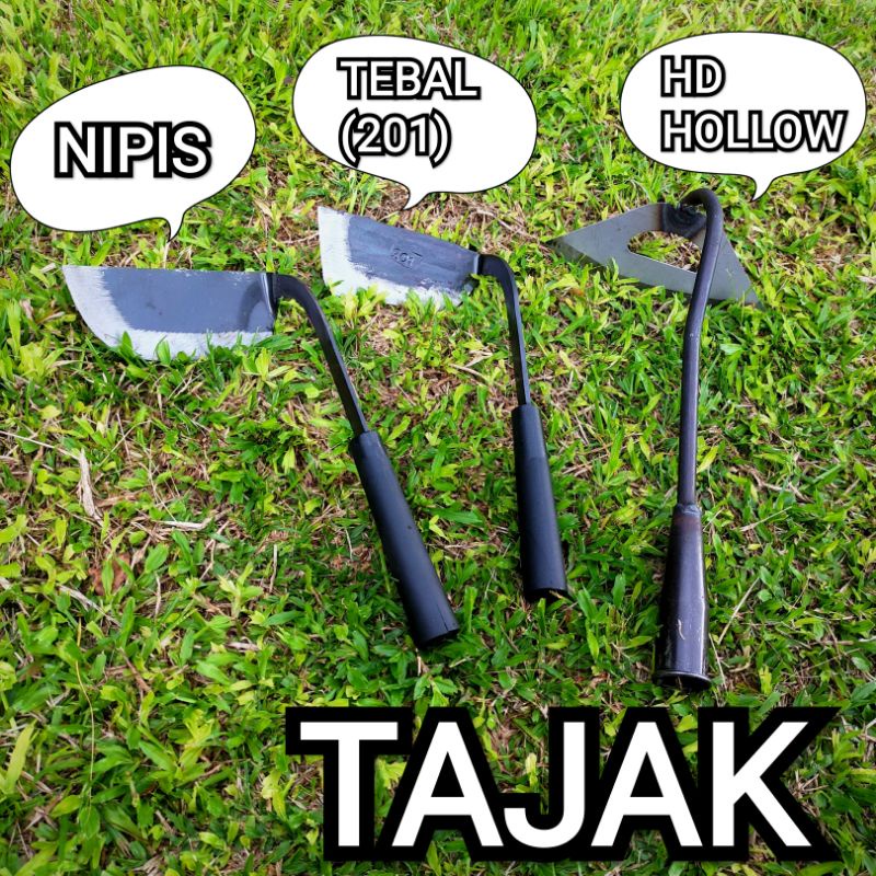 TAJAK / KERI / PISAU KRI / PENGGALI / POTONG / SABIT RUMPUT ...