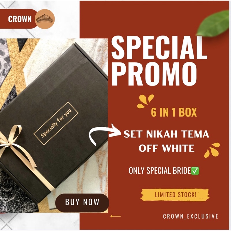 Set Nikah Bridal Veil Shawl Chiffon Crown Inner Tudung Nikah Wedding ...