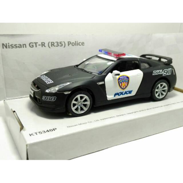 Nissan GTR R35 Police Matte | Shopee Malaysia