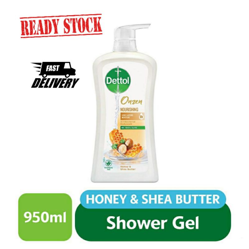 950ml Dettol Shower Gel Onzen Nourishing 950ml | Shopee Malaysia