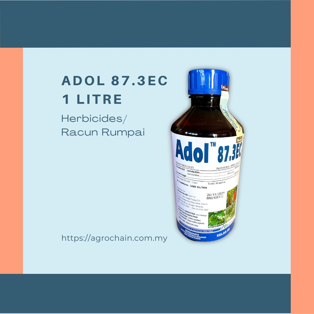 ADVANSIA - ADOL 87.3EC - 1 LITRE (RACUN RUMPAI/除草剂/HERBICIDES) | Shopee ...