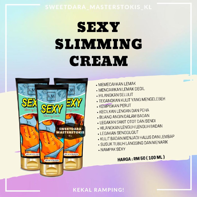 KM SEXY (SLIMMING CREAM) | Shopee Malaysia