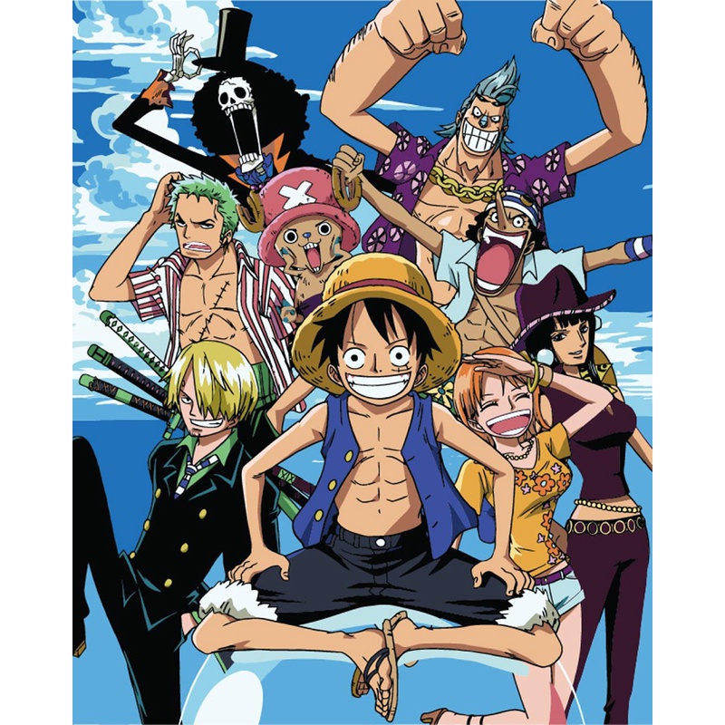 DROFE One Piece Paint By Number Wall Art Gift (40 x 50cm) | Shopee Malaysia