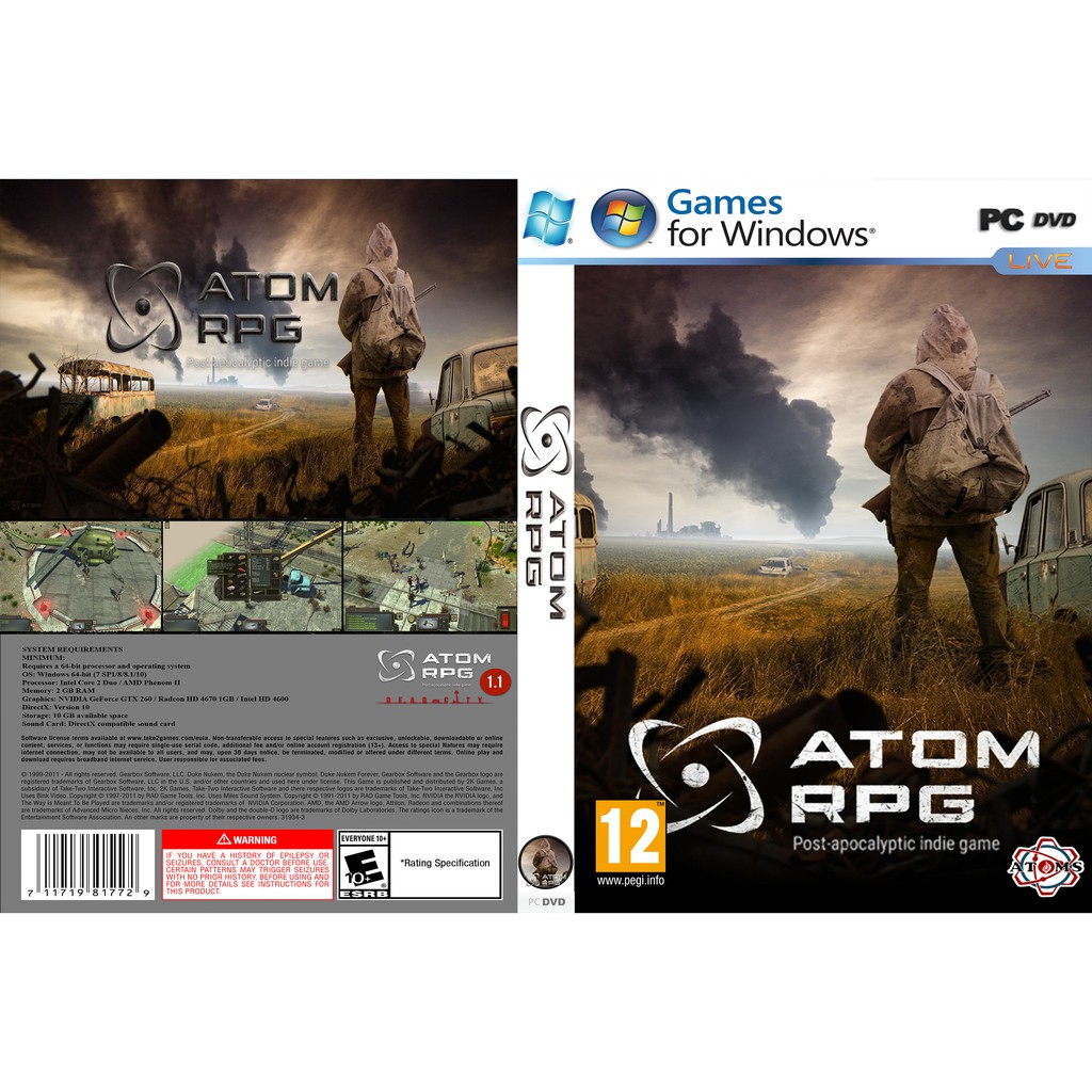 ATOM RPG: Post-apocalyptic indie game PC GAME [Offline INSTALLATION] | Shopee Malaysia