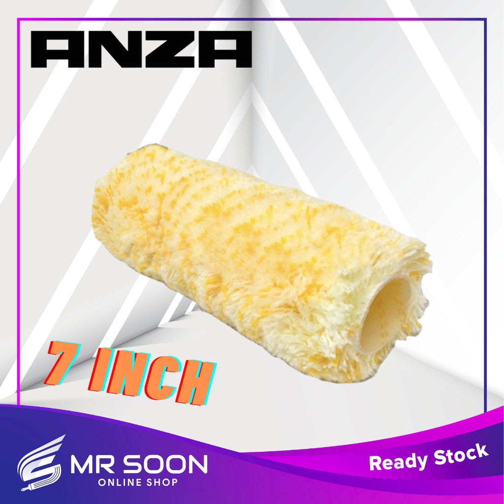 ANZA 7" 180MM Ruffex Maxi Rough Surface Roller Paint Refill (MADE IN ...
