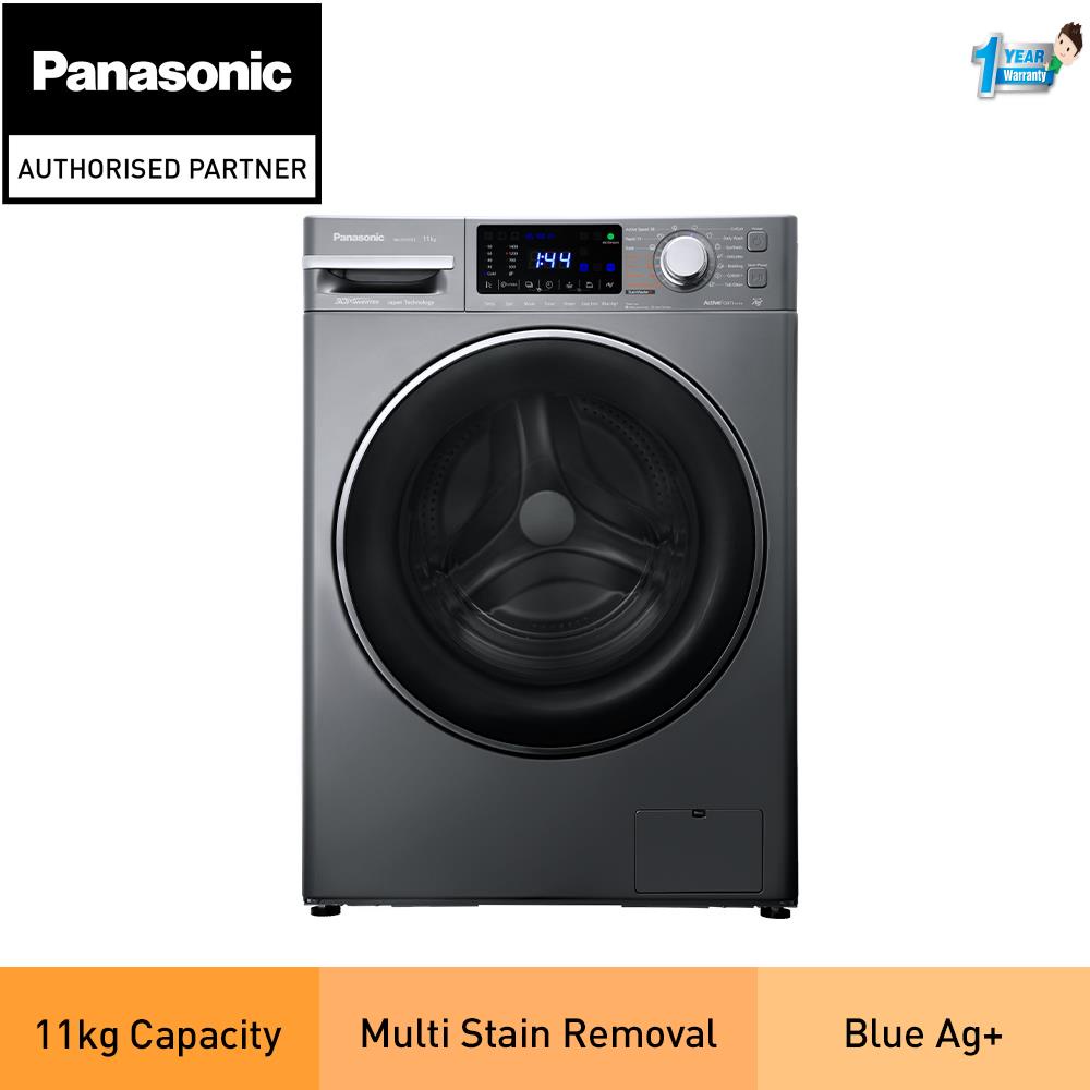 PANASONIC NA-V11FX2 (11KG) ECONAVI INVERTER BLUE AG+ FRONT LOAD WASHER ...