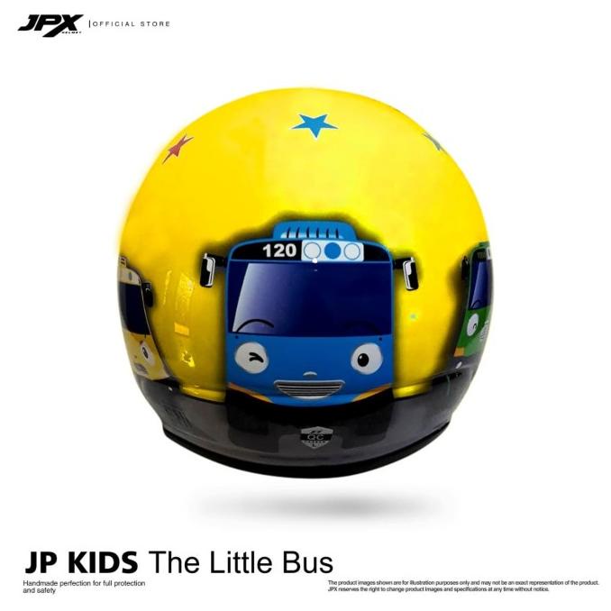 Jp Retro Kids Tayo The Little Bus Yellow Lemon Helmet | Shopee Malaysia