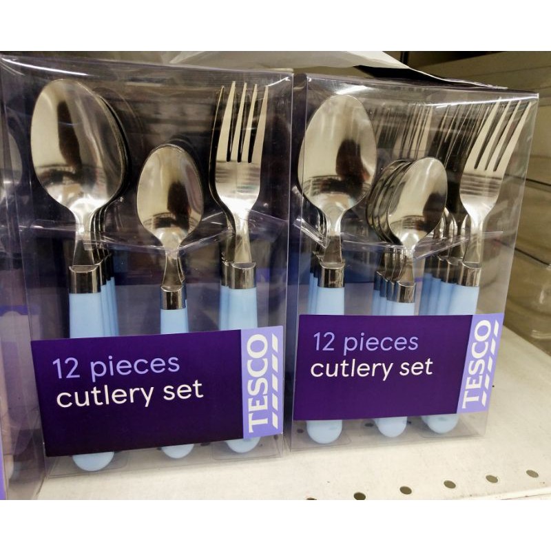 Cutlery Set (12 pieces) | Shopee Malaysia