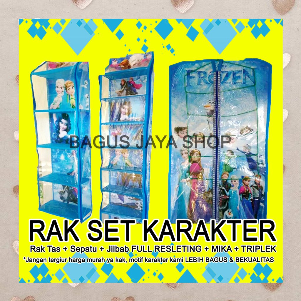 Frozen 3IN1 Character SET Rack | Shopee Malaysia