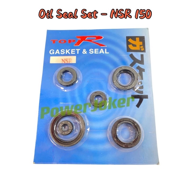 Honda NSR150 NSR 150 Double-R NSR150RR Speed Engine Oil Seal Set/ Enjin ...