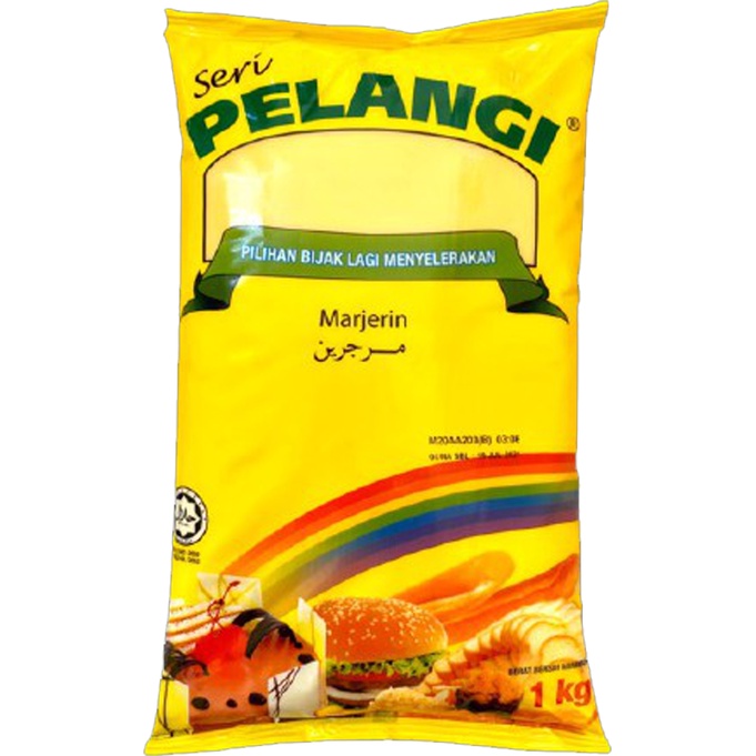 MARJERIN SERBAGUNA CAP SERI PELANGI (1KG) | Shopee Malaysia