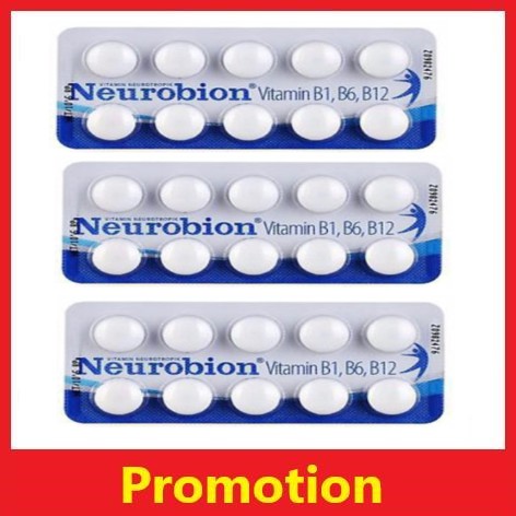 Neurobion 30'tablets Vitamin B1, B6,B12- Vitamin untuk Sakit Saraf ...
