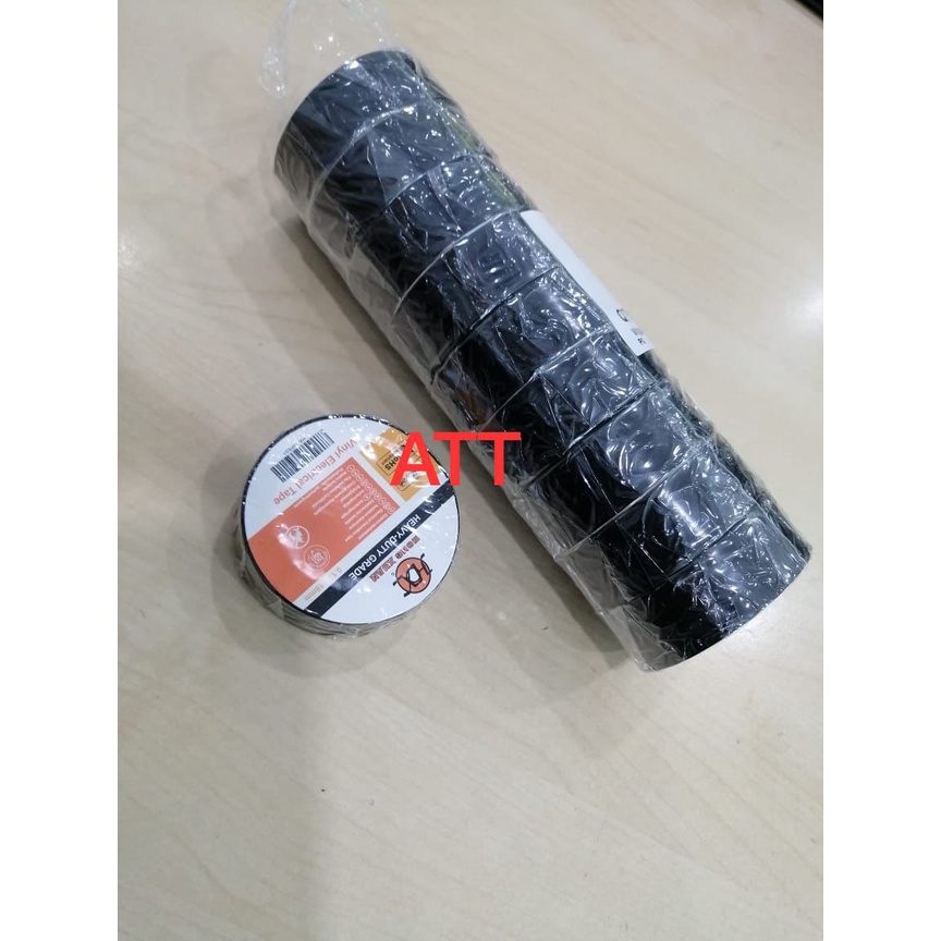 Heavy Duty Wire Tape/Electrical Wire Insulating PVC Tape Roll Black ...