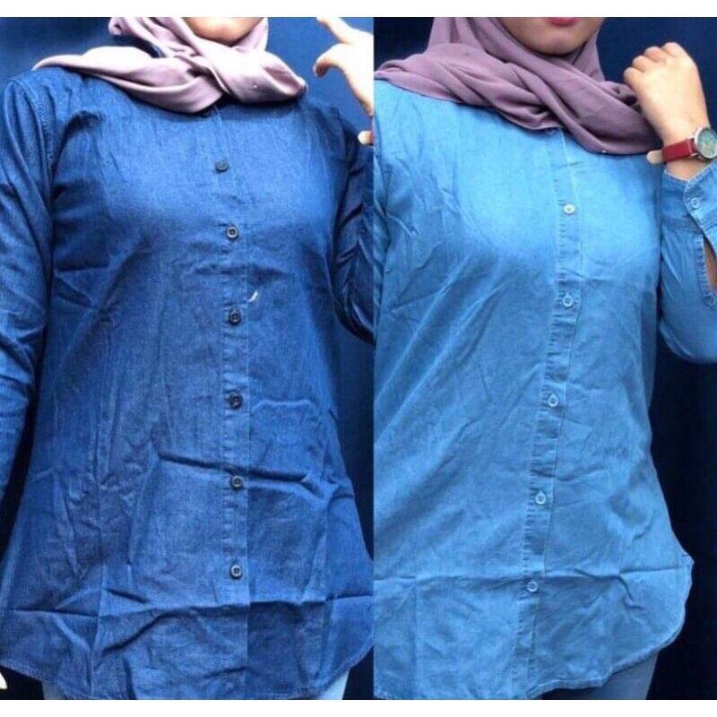 🇲🇾ready stock(S--5XL)🇲🇾denim baju muslimah🇲🇾kain denim🇲🇾best quality 🇲🇾 ...
